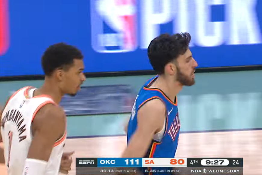 Chet Holmgren And Victor Wembanyama Engage In Epic Battle Of Rookies ...