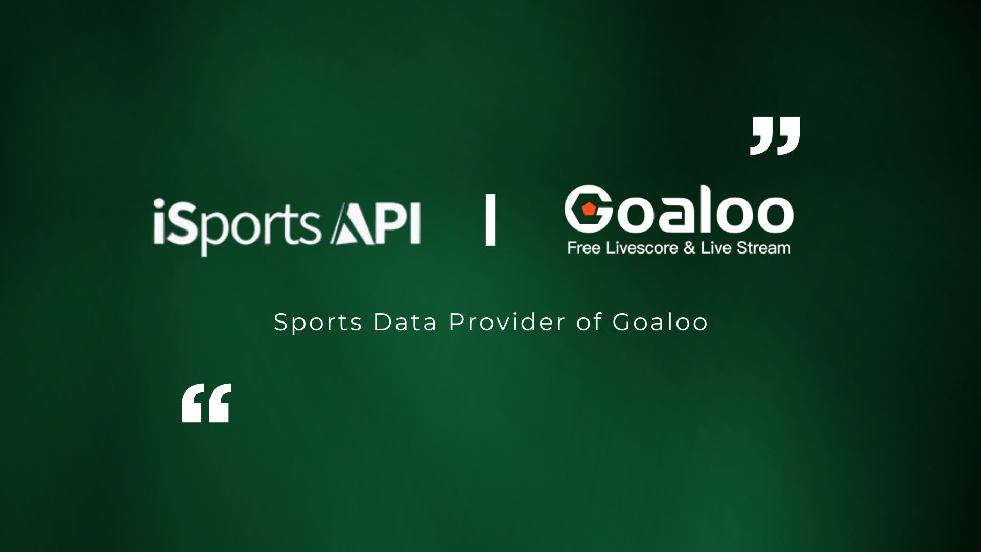 iSports API & Goaloo: A Win-Win Collaboration - Blog - iSports - Blog