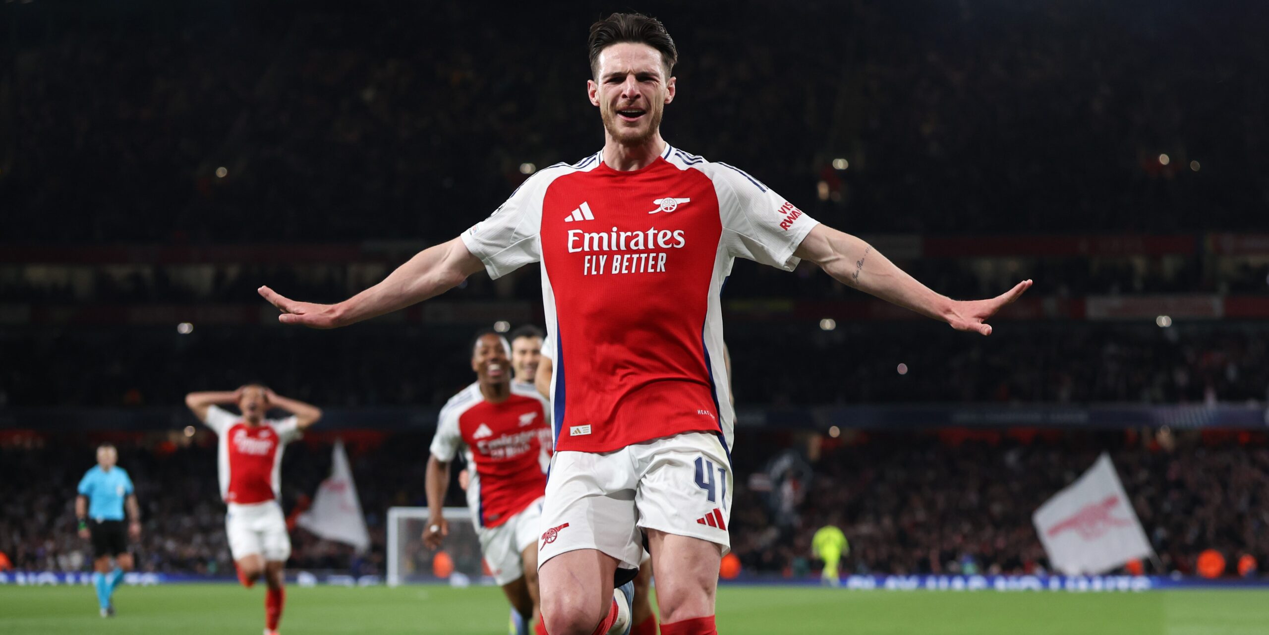 Declan Rice's Spectacular Free-Kick Performance Powers Arsenal Against ...