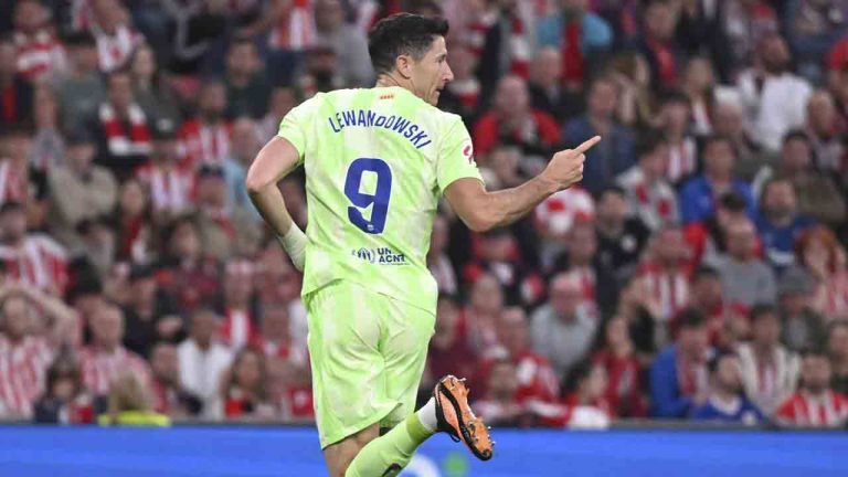 Robert Lewandowski Scores 100th Goal as Barcelona Secures Dominant Win ...